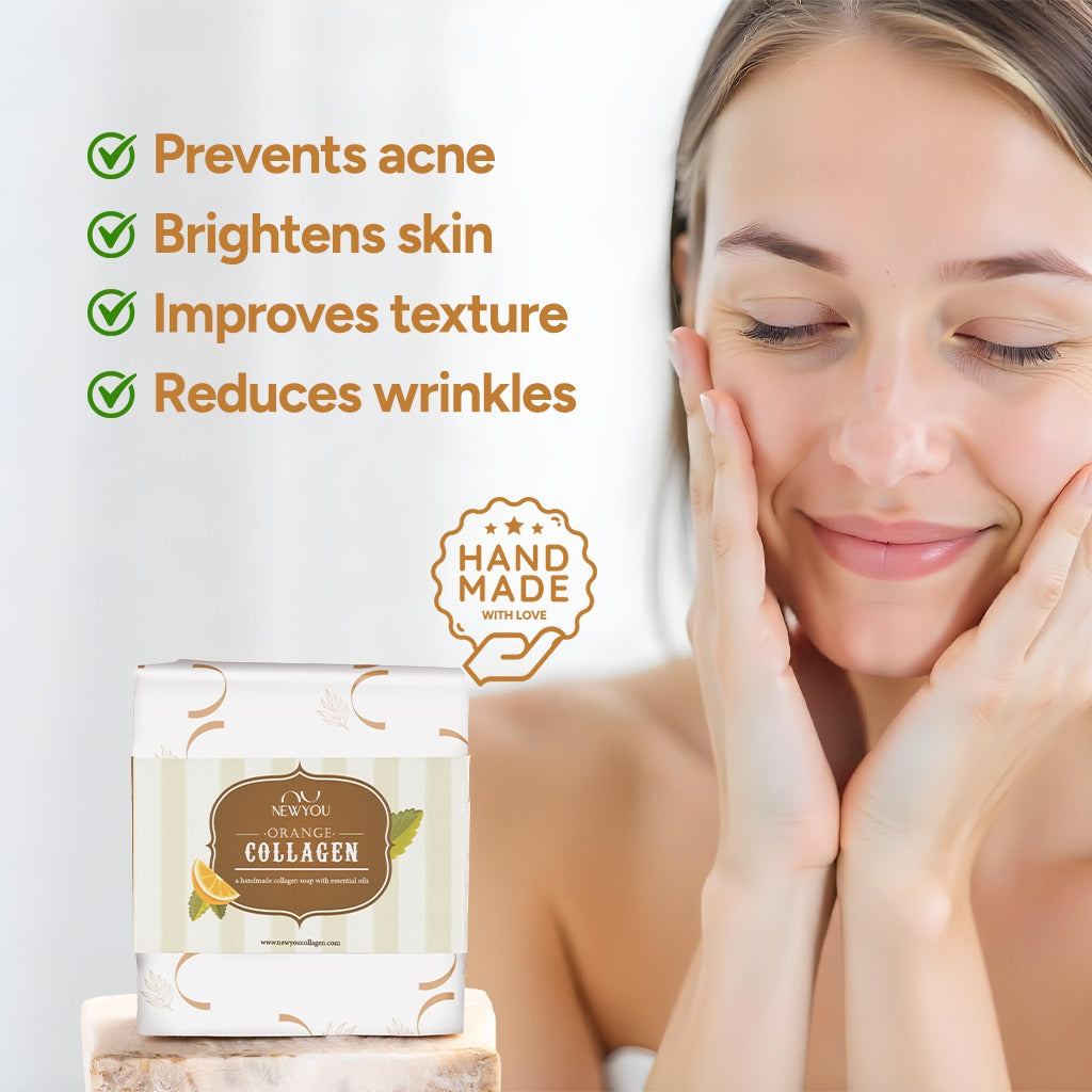 Brightening & Tightening Collagen Orange Soap – NewYou